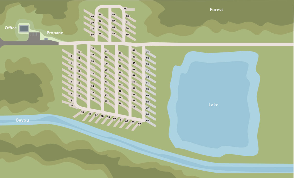 Osprey Lakes RV Park – Lake Charles Louisiana Newest RV Park